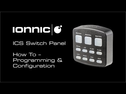 ICS Switch Panel – Programming & Configuration