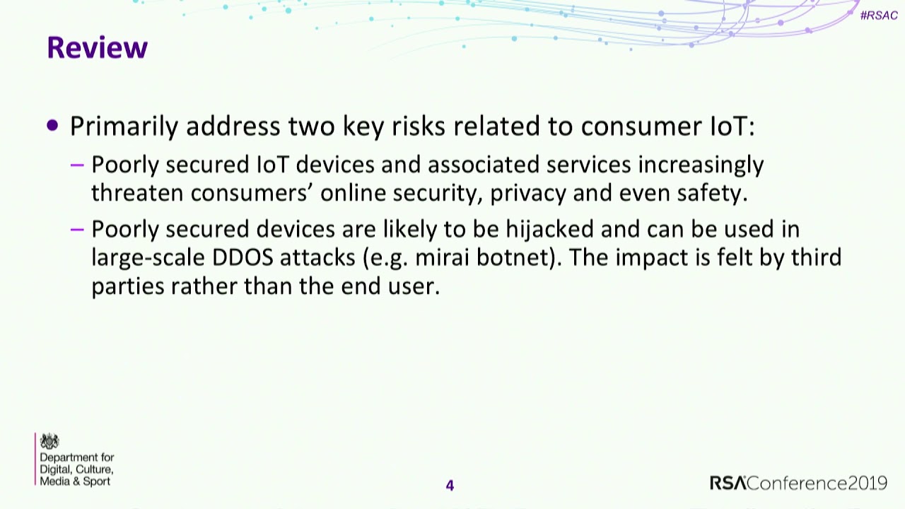 Changing the World with the UK’s Code of Practice for Consumer IoT Security