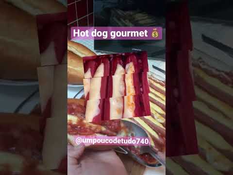 Esse cachorro quente Gourmet veio para revolucionar 😎. #hotdog #rendaextra #cachorro