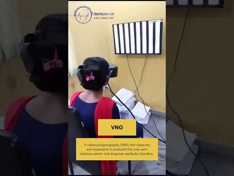 VNG Test Explained: Diagnose Balance Disorders | Baranagar Speech & Hearing Clinic #shorts