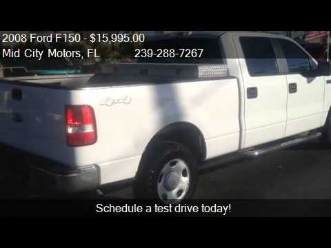 2008 Ford F150 XL SuperCrew Short Bed 4WD - for sale in Fort