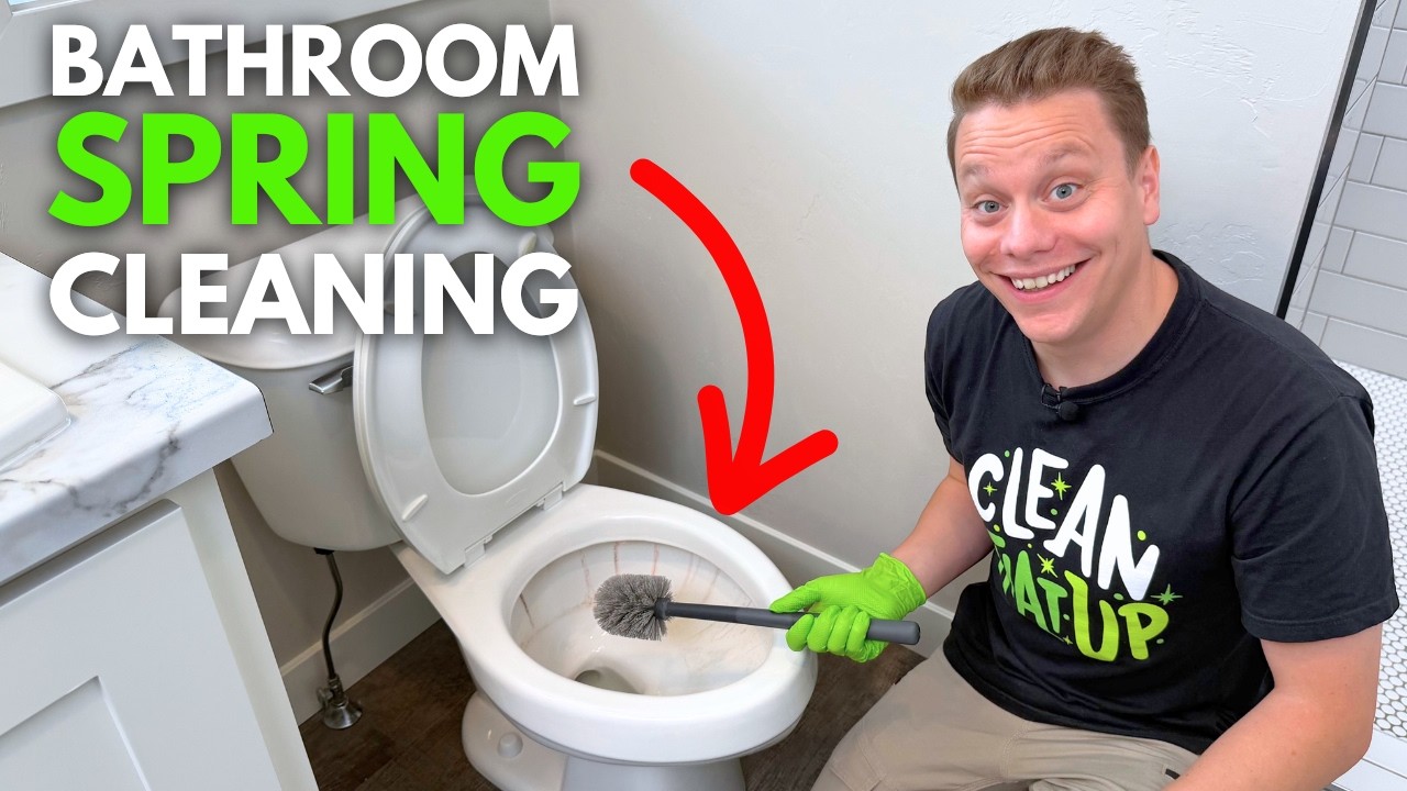 The Best Way to Spring Clean Your Bathroom!