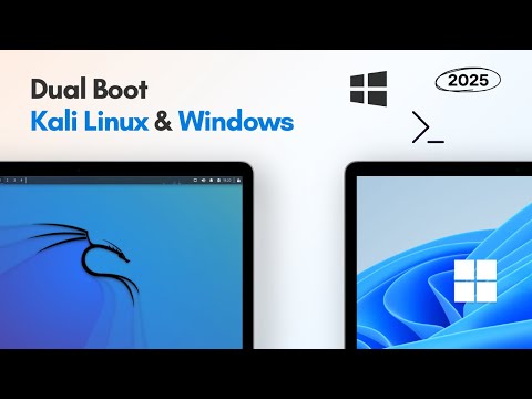 Dual Boot Kali Linux & Windows 11/10 in 2025🔥(Without Error PC/Laptop Guide)