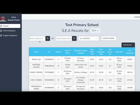 SEA Results Principal Tutorial