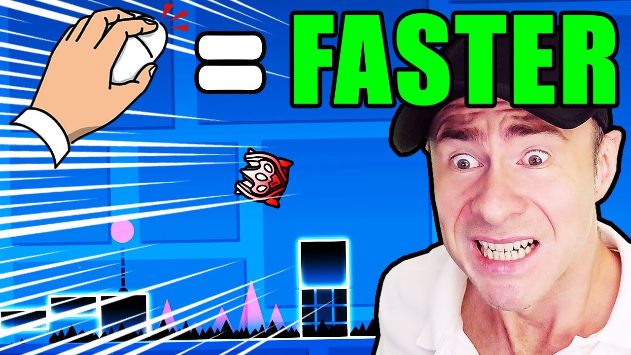 The ROBTOP LEVELS but EVERY CLICK THE LEVEL GOES FASTER