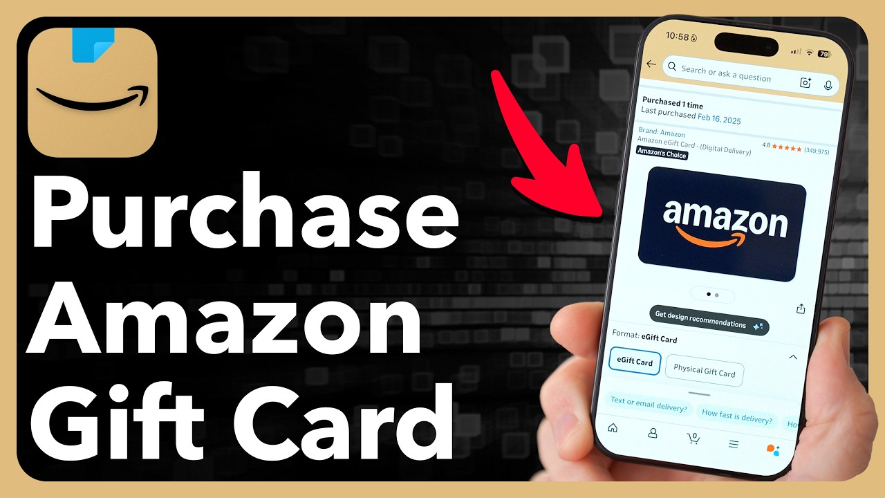 How To Buy An Amazon Gift Card