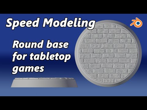 Round Base for miniatures by Last_Hawk - Thingiverse