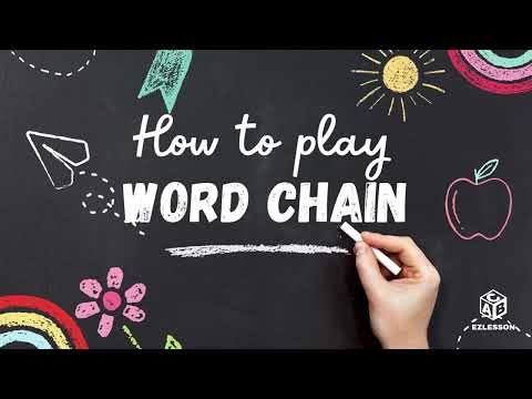 How to play Word chain | ESL Activities & Classroom Games