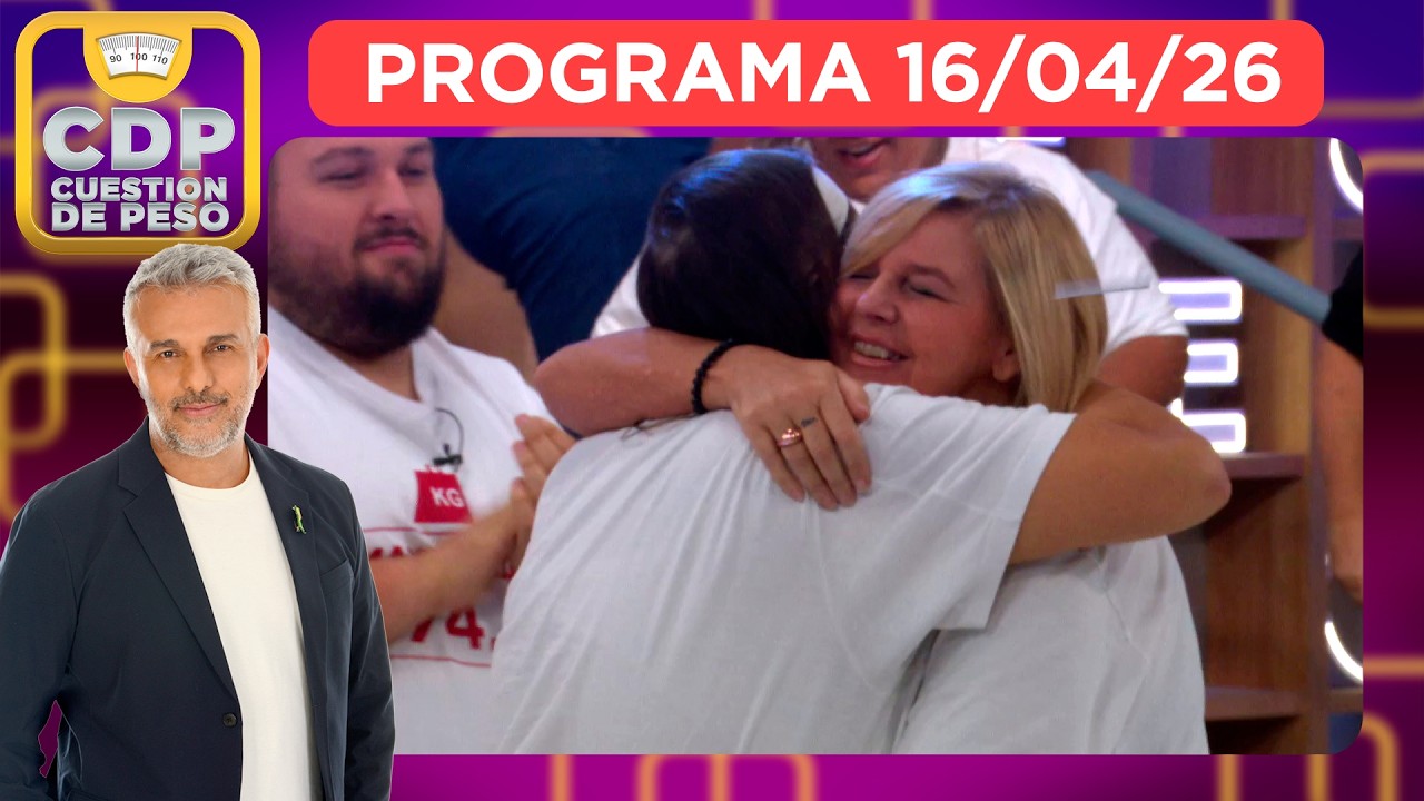 MATTER OF WEIGHT - PROGRAM 16/04/26