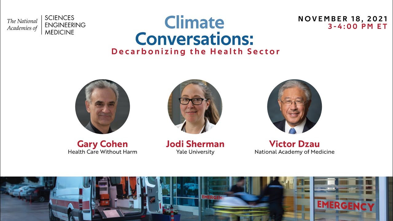 Climate Conversations: Decarbonizing the Health Sector