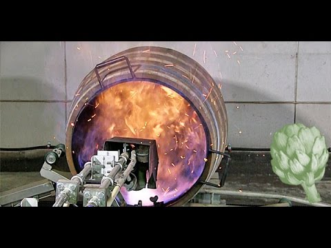 Charring a Whisky Barrel | Potluck Video