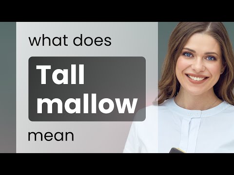 Tall mallow — TALL MALLOW meaning