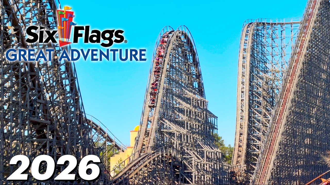 Six Flags Great Adventure's 2026 Opening Weekend - El Toro, Safari, New Food, and More!