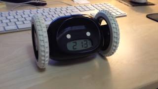 Clocky: The Runaway Alarm Clock on Wheels Bundle for Heavy Sleepers | Joyus