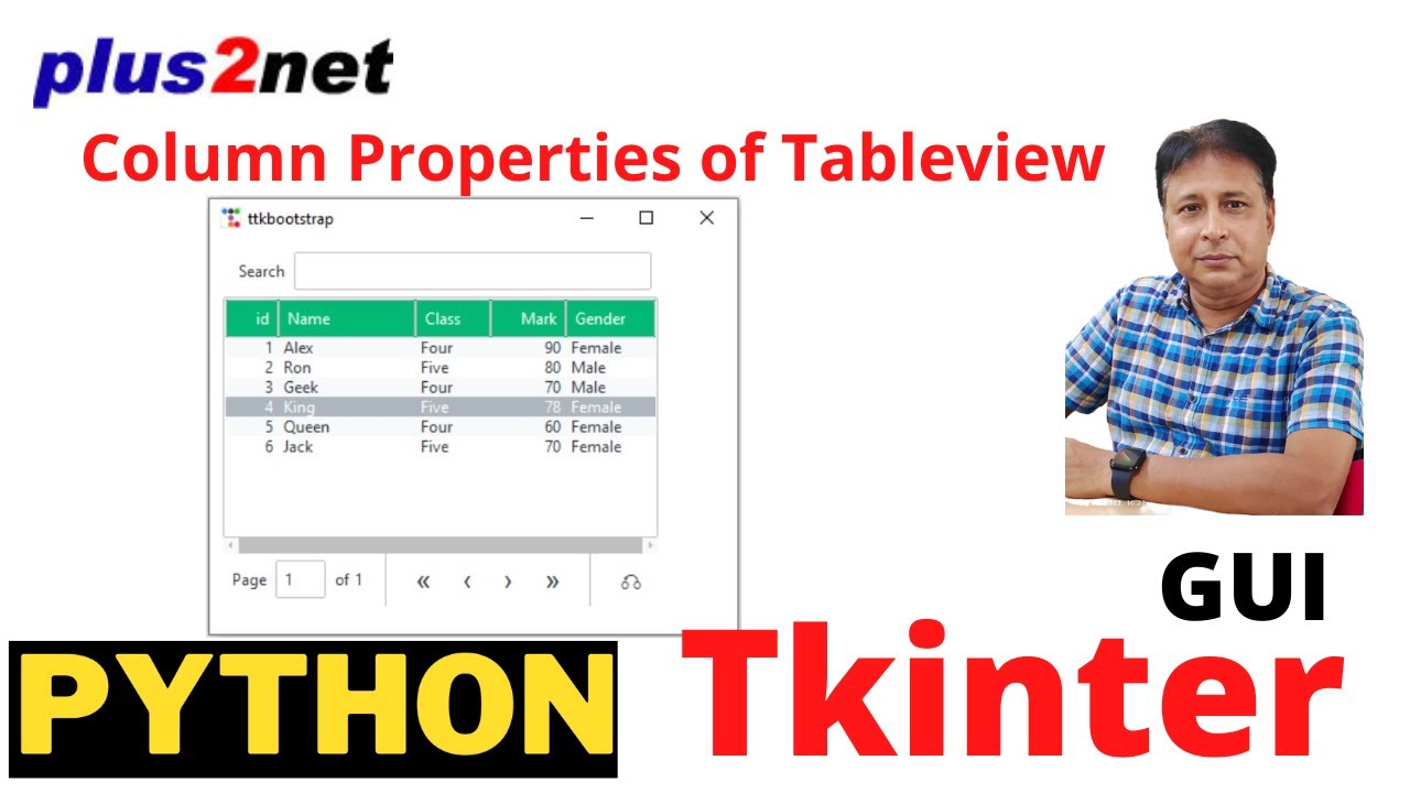 Mastering ttkbootstrap Tableview Column Properties: Stretch, Width & MinWidth Explained!