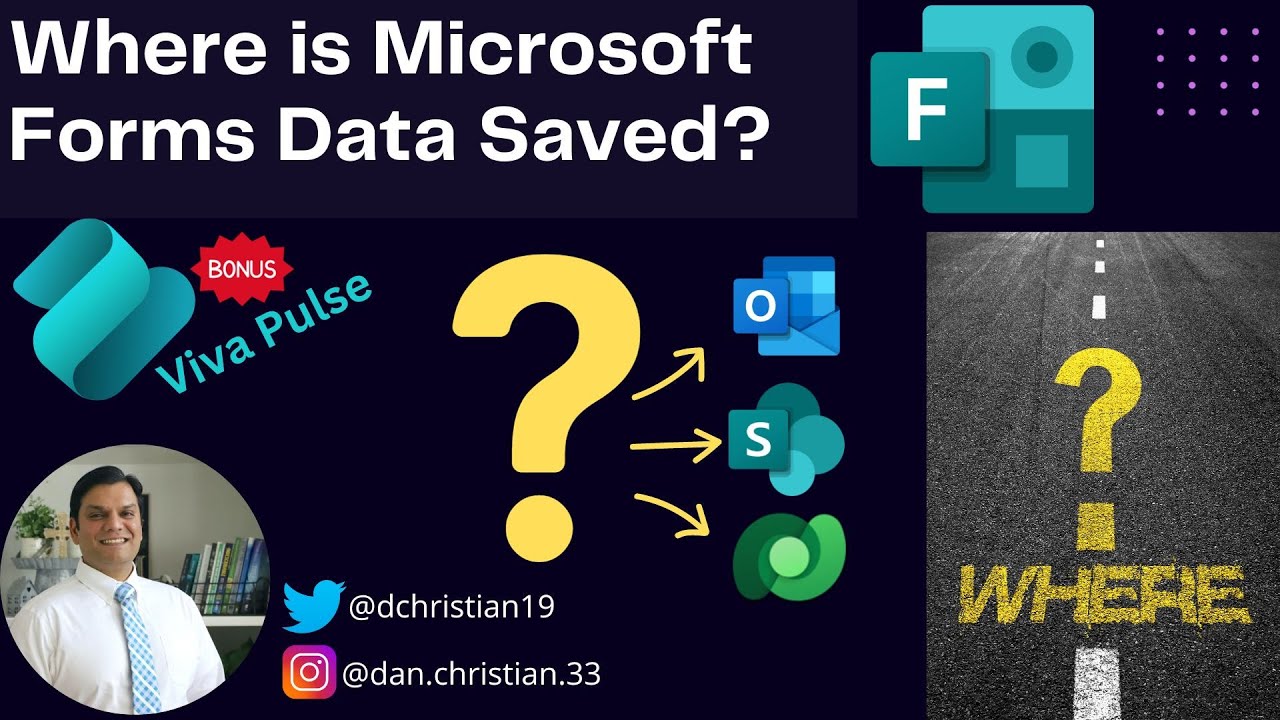 Where is Microsoft Forms Data Saved?