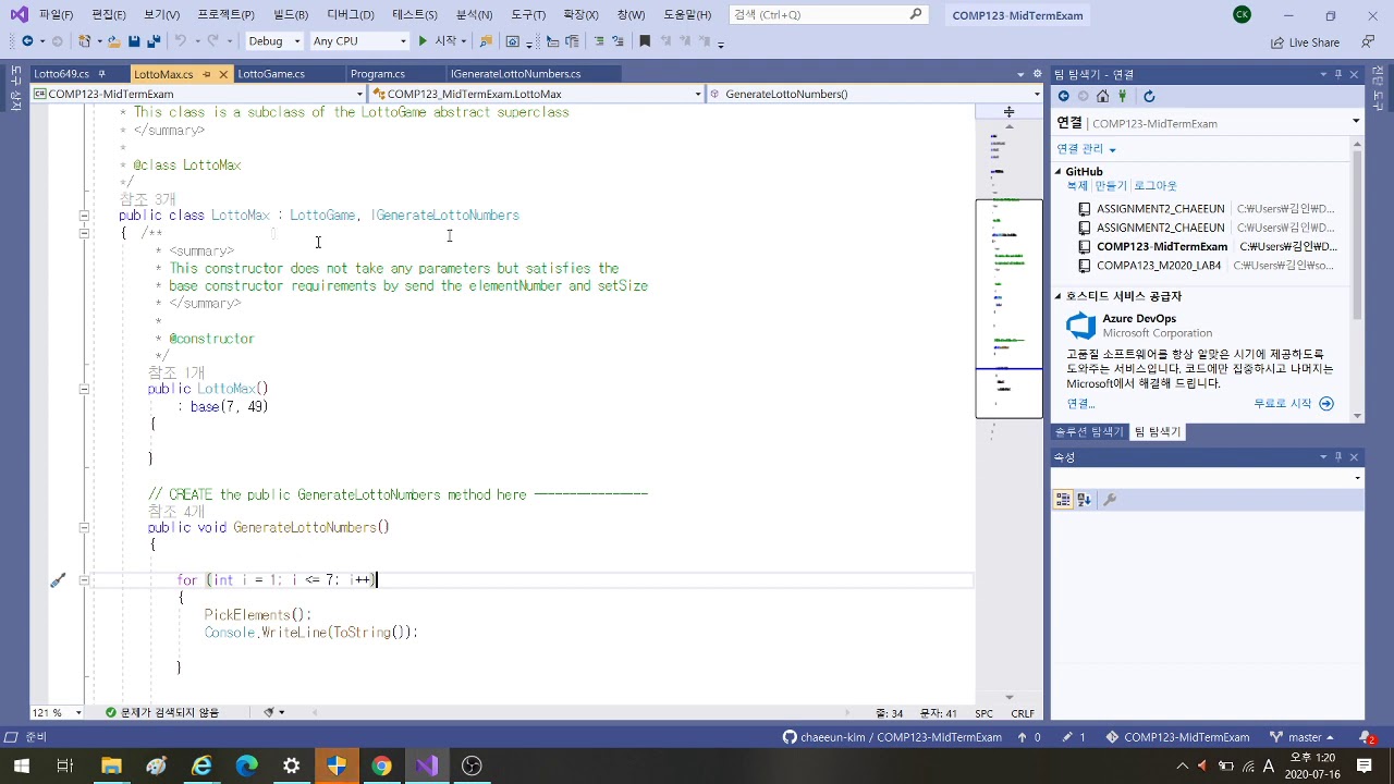MIDTERM TEST FOR PROGRAMMING2
