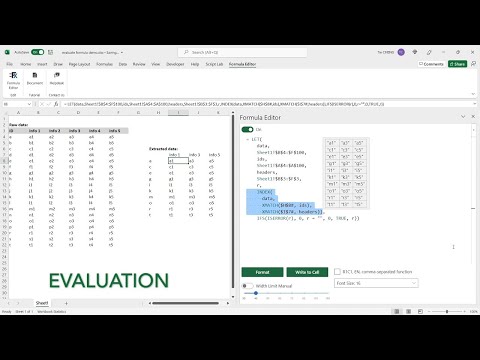 Formula Editor New Demo