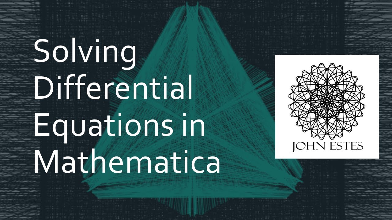 Solving Differential Equations in Mathematica