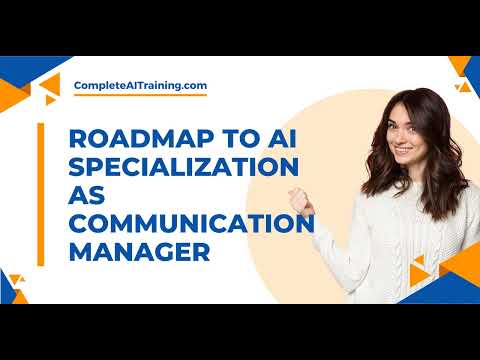 Roadmap to AI Specialization as Communication Manager