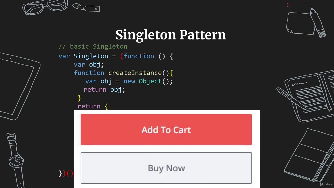 Design Patterns with JavaScript ES56 and Node js from Zero  Singleton Pattern Lecture