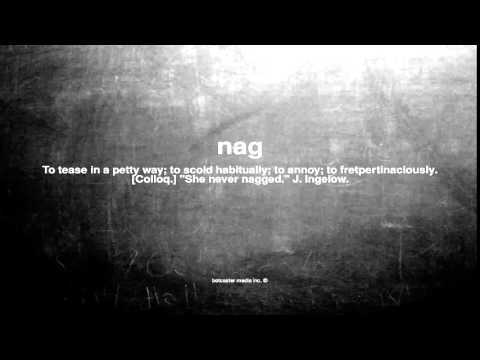 What does nag mean