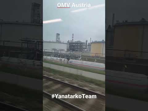 #OMV #refinery in Schwechat, Austria - view by ÖBB train S7 destination Vienna #Airport