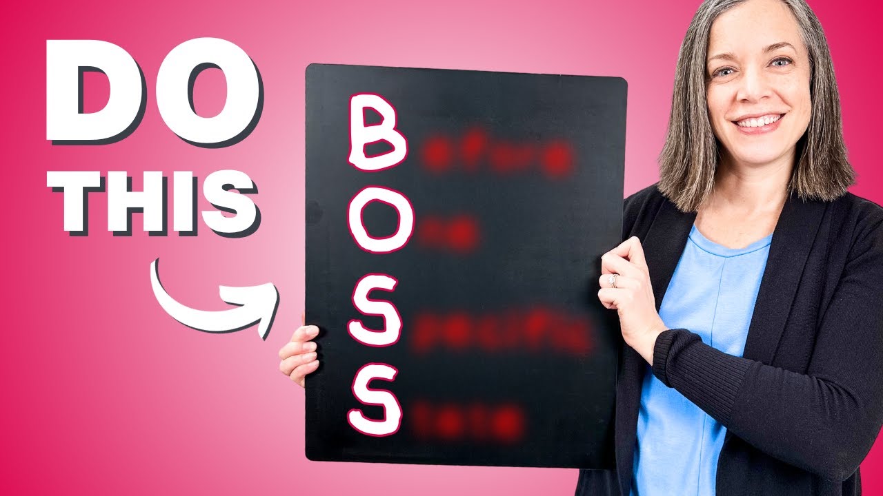 How to Help ADHD Kids Follow Directions (The B.O.S.S. Method)