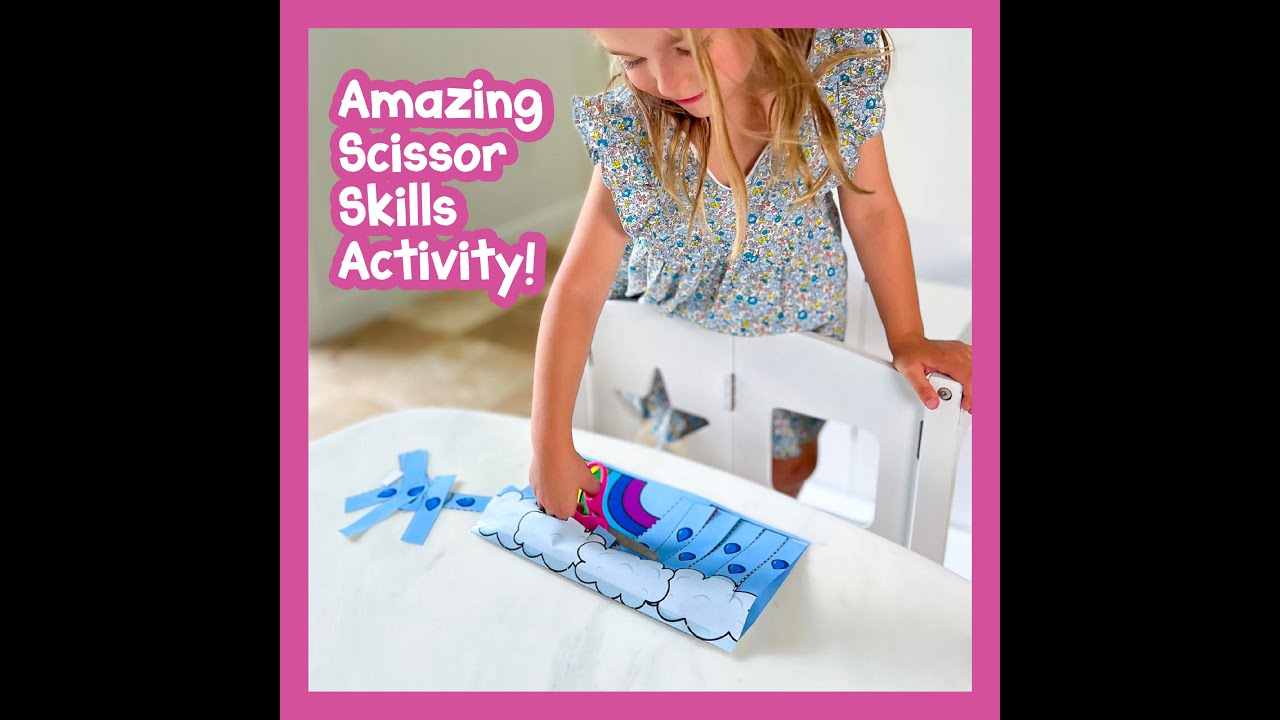 Amazing Cutting Skills Activity for Kids!