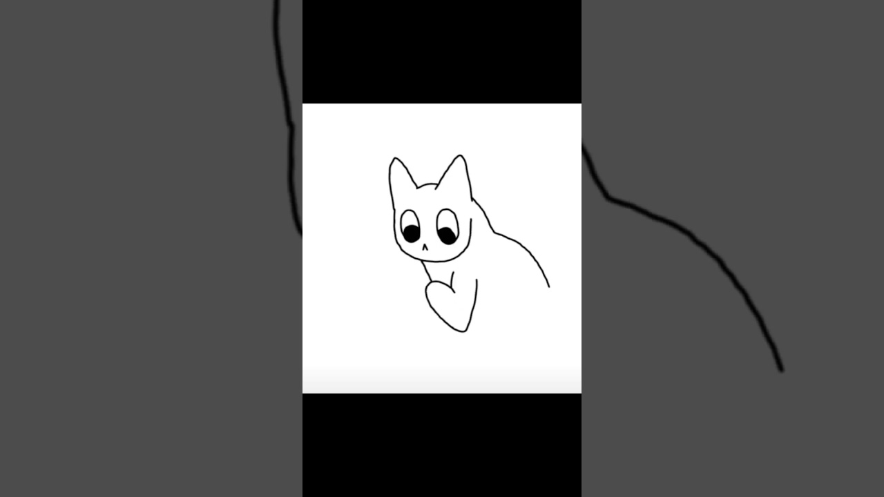 Cute cat paw print (short animation)