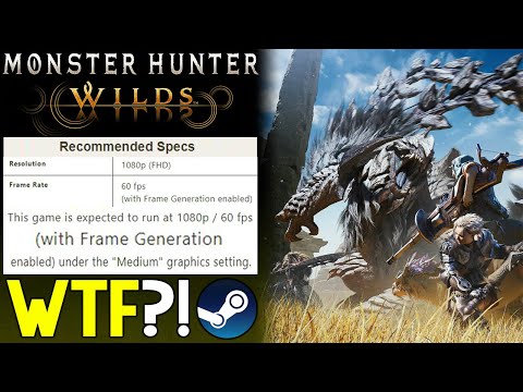 These PC System Requirements Are ABSOLUTELY INSANE - Monster Hunter Wilds FULL PC Requirements
