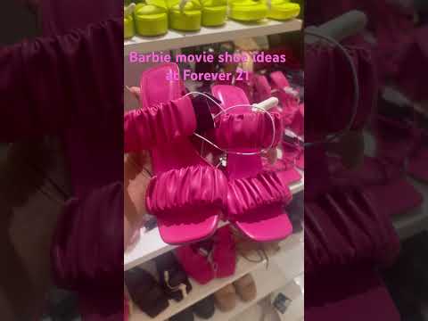 Cute, affordable Barbie movie shoe ideas! #barbievibes #barbiestyle #forever21