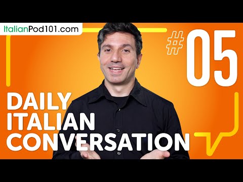 Learn about Masculine Nouns in Italian (Part 1/4) | Daily Italian Conversations #05