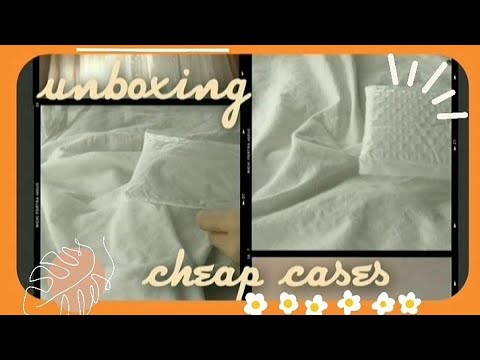 🌼unboxing cases for samsung a11📦(aesthetic)