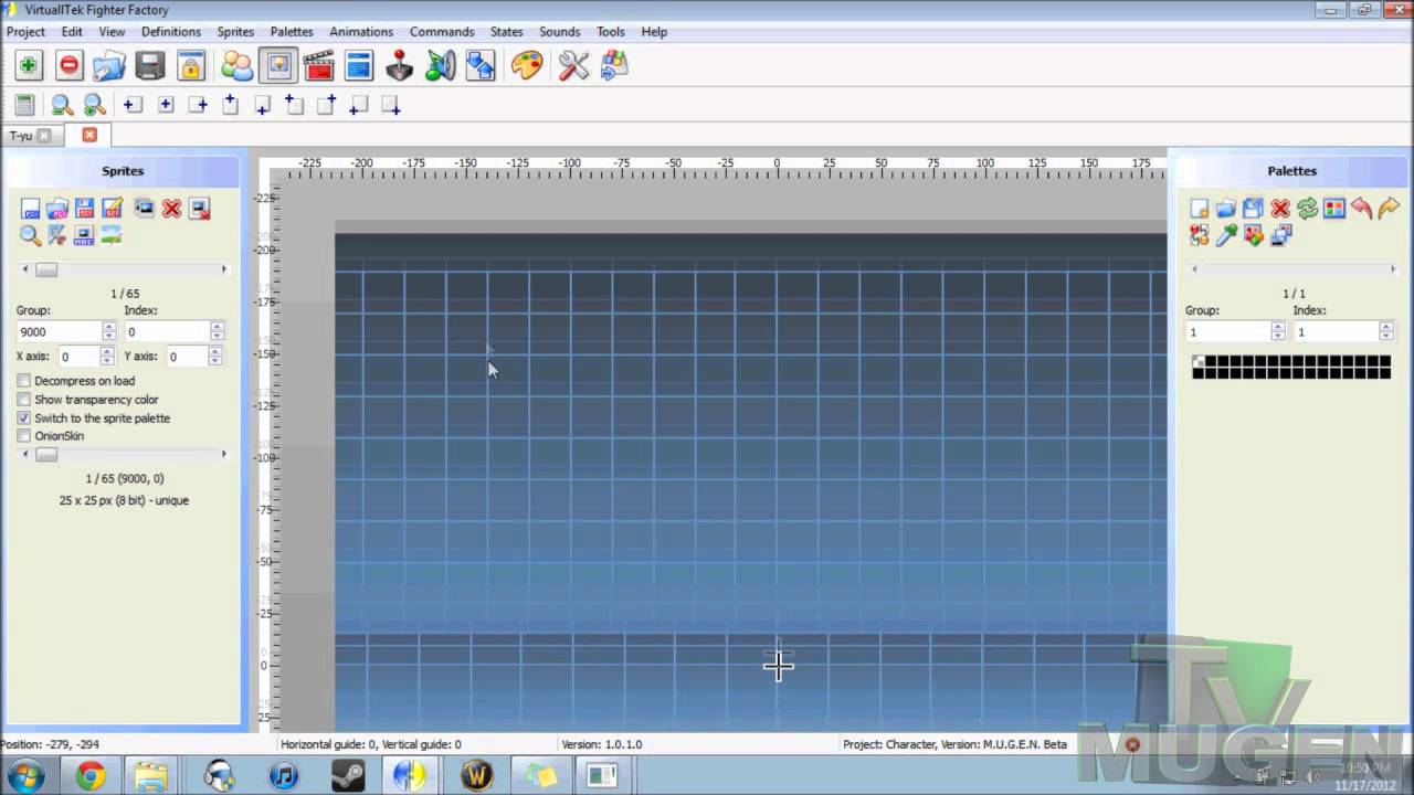 Mugen Fighter Factory 3 Tutorial Adding Sprites