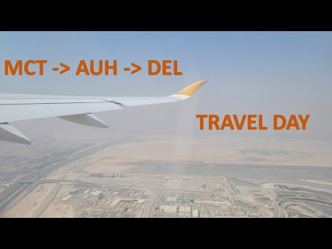 Is This the Most LUXURIOUS Non-Business Airport Lounge? | Travel Day from Muscat to Delhi
