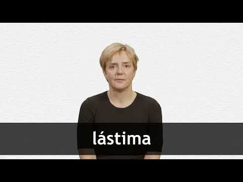 English Translation of “LÁSTIMA” | Collins Spanish-English Dictionary