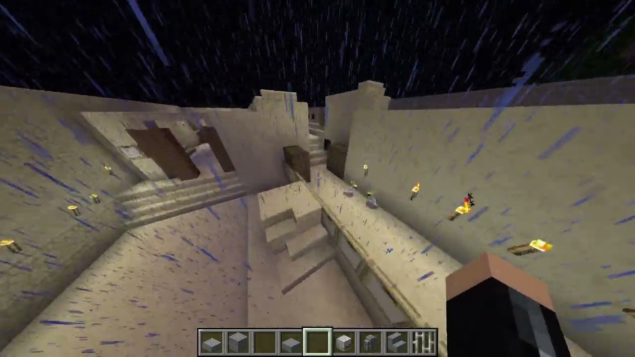 My CS 1.6 DUST II map created in Minecraft