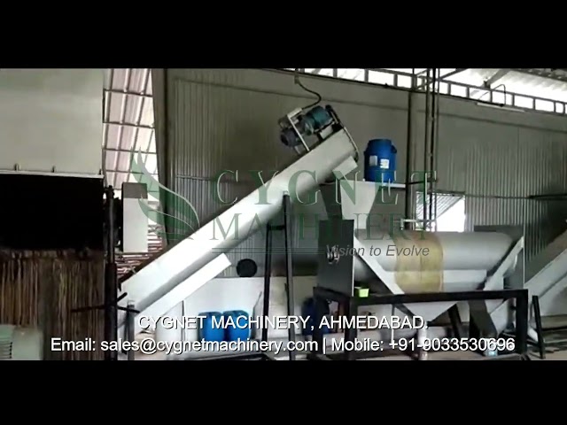 LDPE HDPE PP Waste Washing Machine - Plastic Waste Washing Plant ...