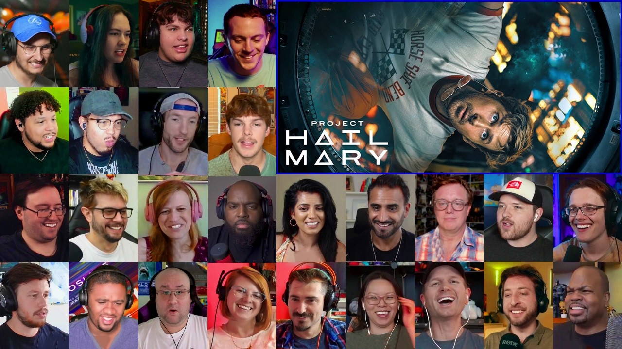 Project Hail Mary - Official Trailer | Reaction Mashup