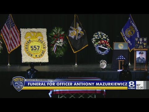 Funeral for Officer Anthony Mazurkiewicz