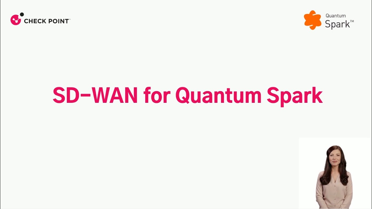 Check Point SD-WAN for Quantum Spark
