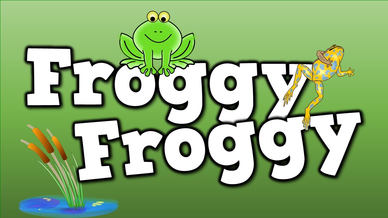 Froggy, Froggy!  (a song for kids about the frog life cycle, etc...)
