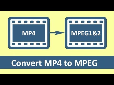 How to Convert MP4 to MPEG MPEG 2 & MPEG 1