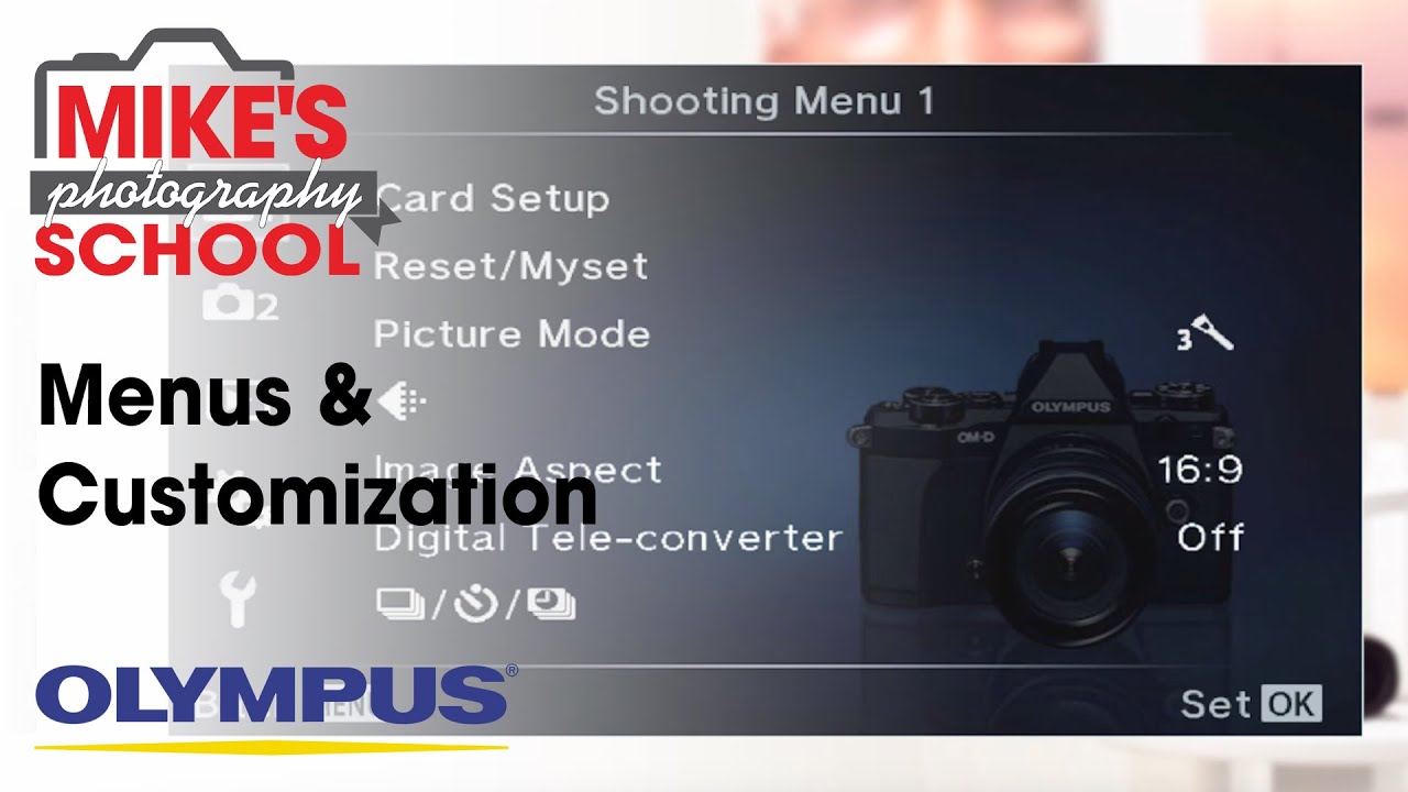 Olympus Tech  |  Menus & Customization
