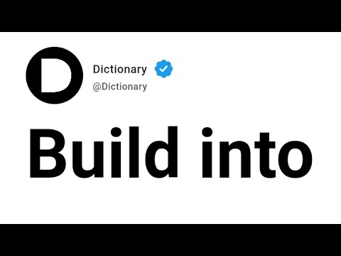 Build into Meaning In English