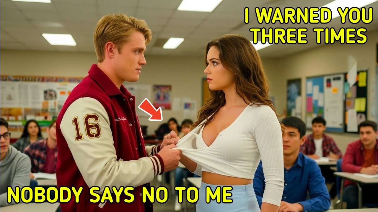 “Bullies Tried to Pin Her Against the Lockers—Her Knee Strike Ended Their Football Season!”