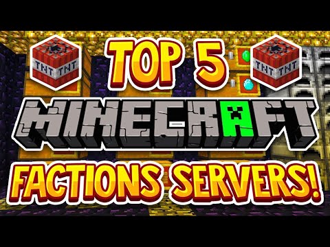 TOP 5 *NEW* FACTIONS SERVERS IN 2023! (BEST Minecraft Factions Servers In 2024!) (Java & MCPE)