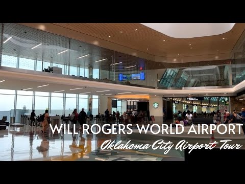 WILL ROGERS WORLD AIRPORT Tour | Oklahoma City Airport OKC | All Gates, Shops & Restaurants Fly OKC