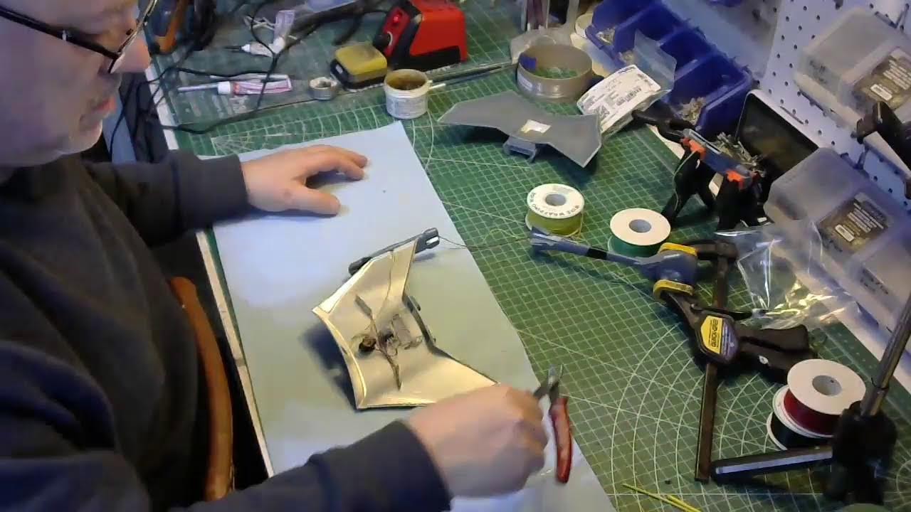 Relighting my old Klingon D7 Battlecruiser